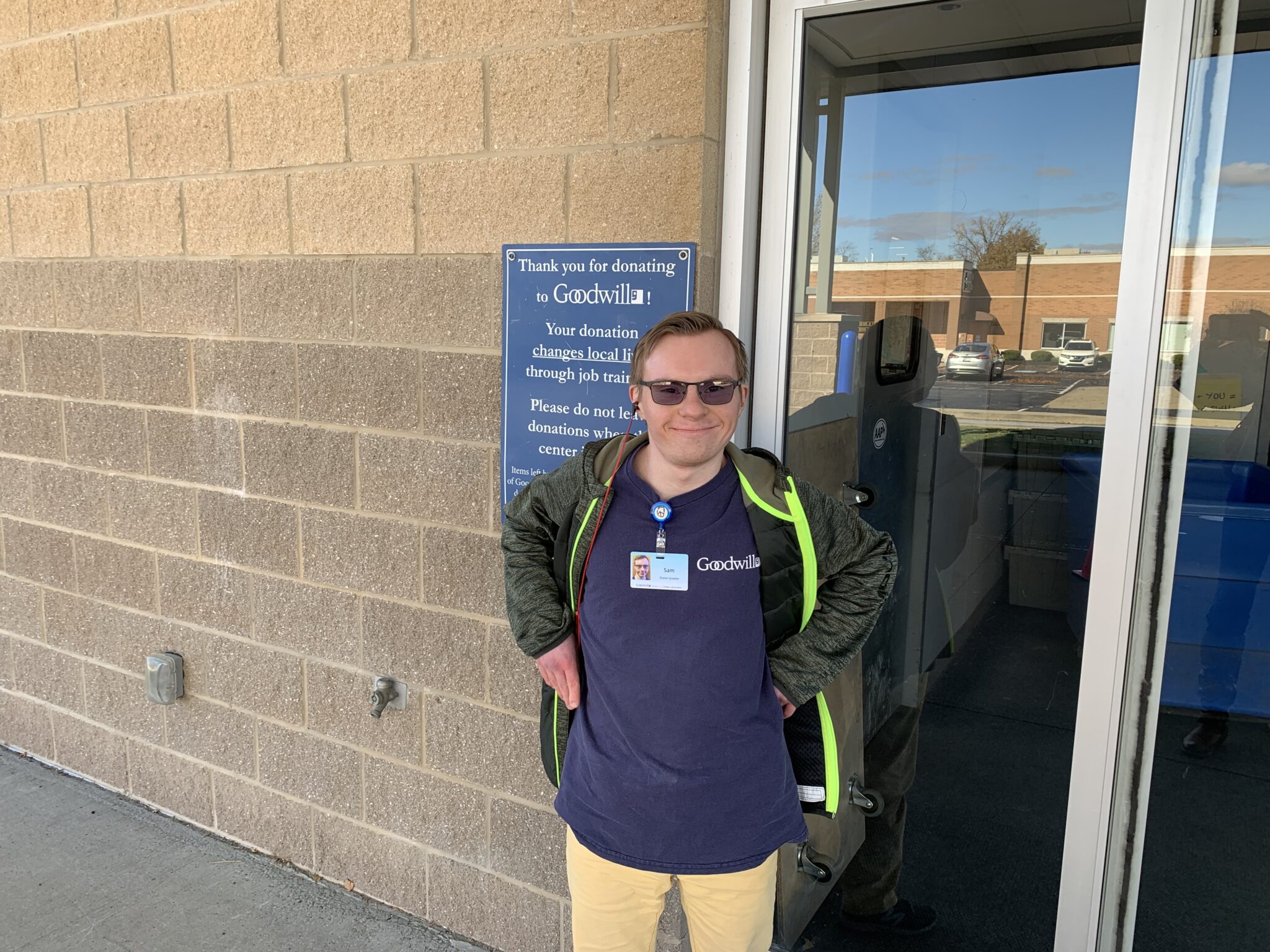 Sam Does a Good Job at Goodwill! - Lake County Board of DD / Deepwood